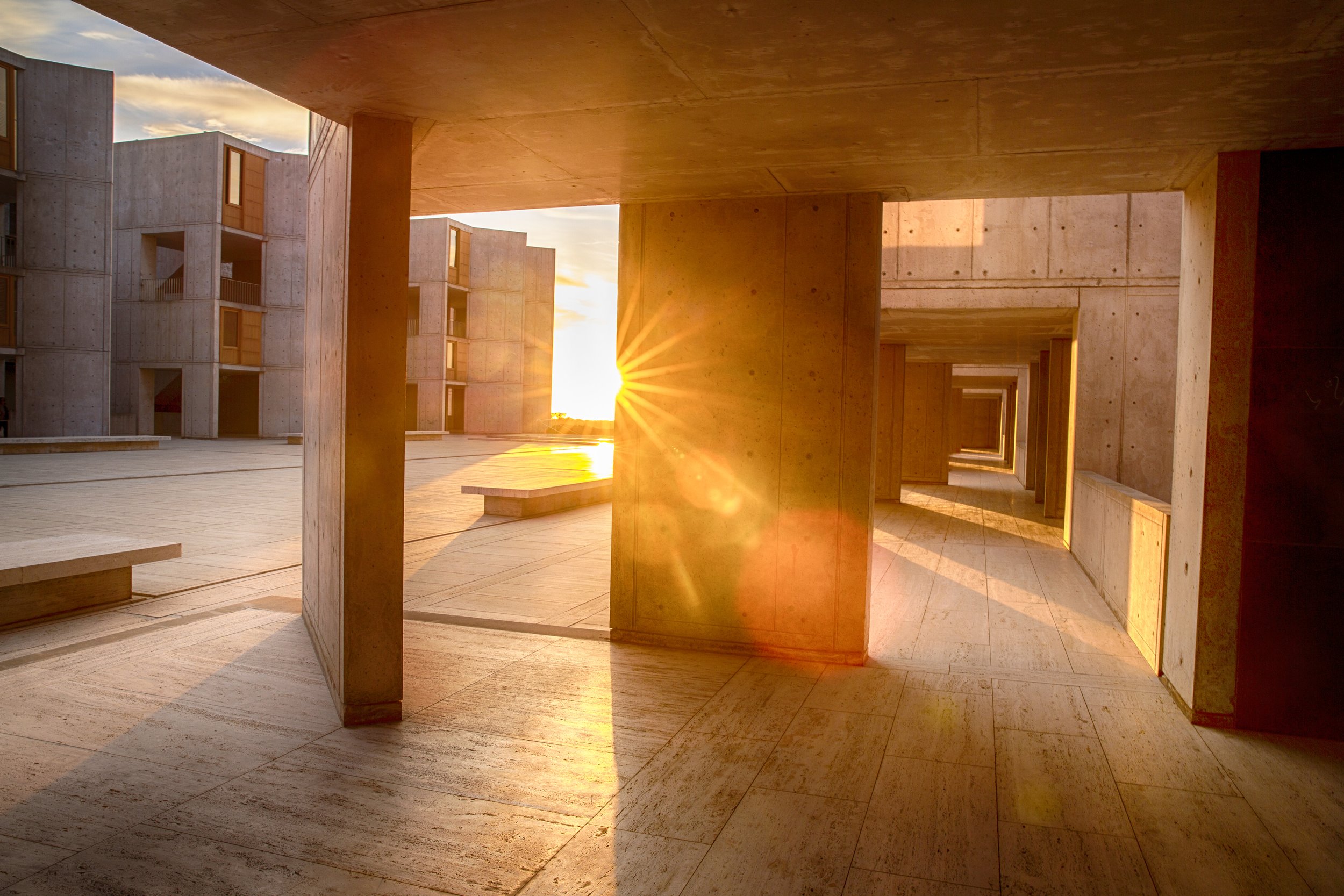 Salk Institute Sunset