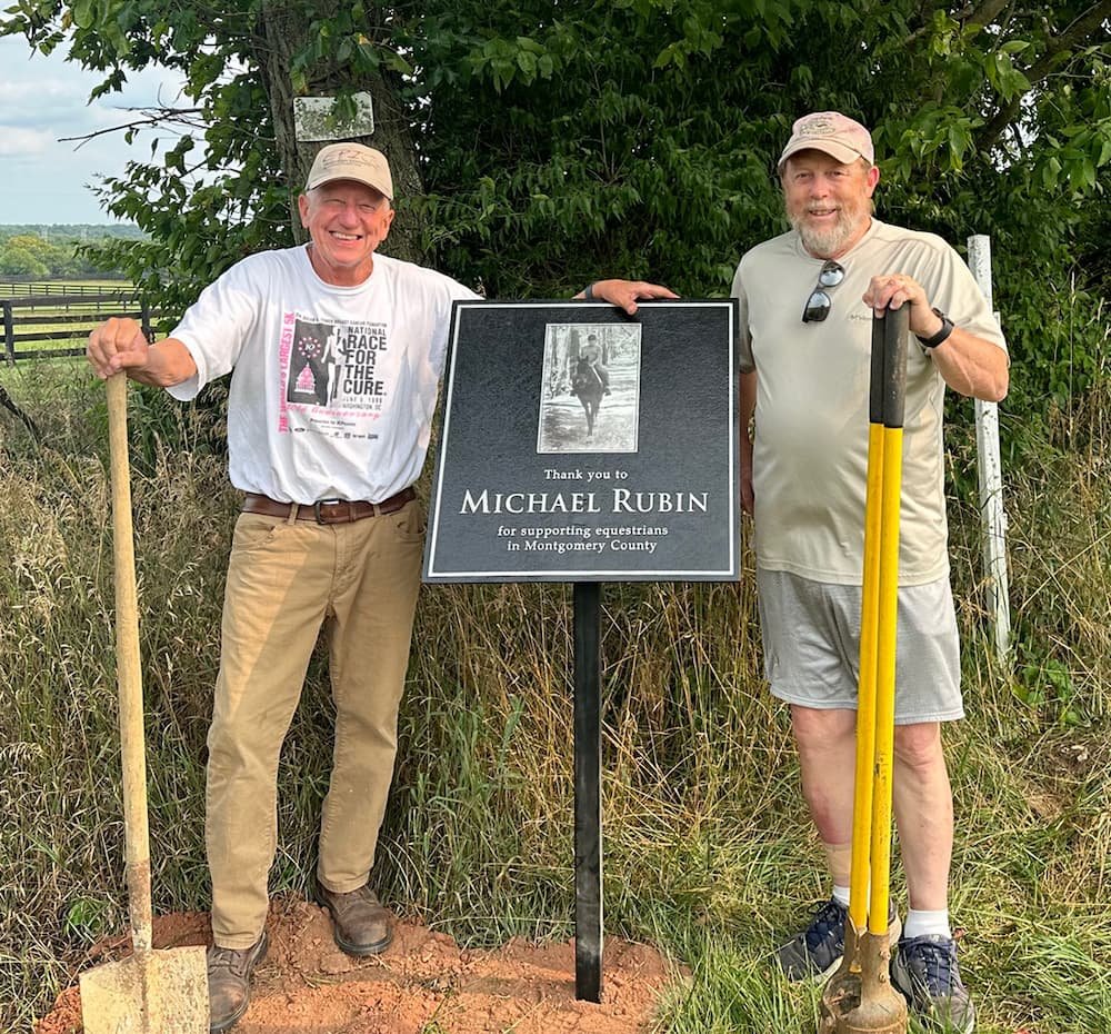 EPIC's Thank You Plaque to Mike Rubin — Equestrian Partners in Conservation (EPIC) | Nonprofit ...