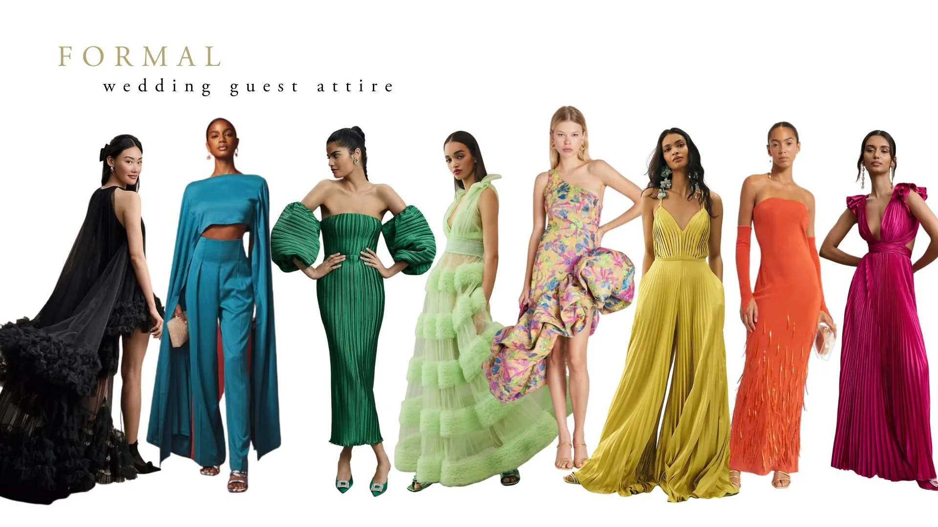 What to Wear as a Wedding Guest with Real Examples — MIHO