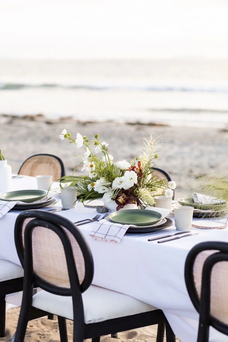 Dinner in the Sand | A Luxury Coastal Campout-inspired Design — MIHO