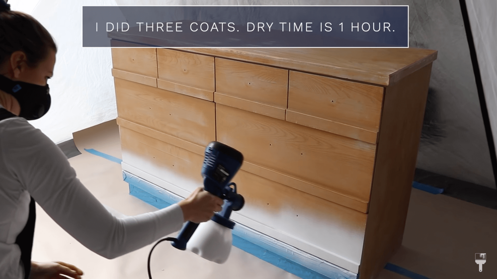 Faux Linen Finish Furniture Makeover — prettydistressed
