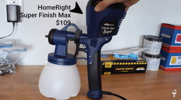 HomeRight Sprayer Makeover with Dixie Belle Silk Oyster — prettydistressed