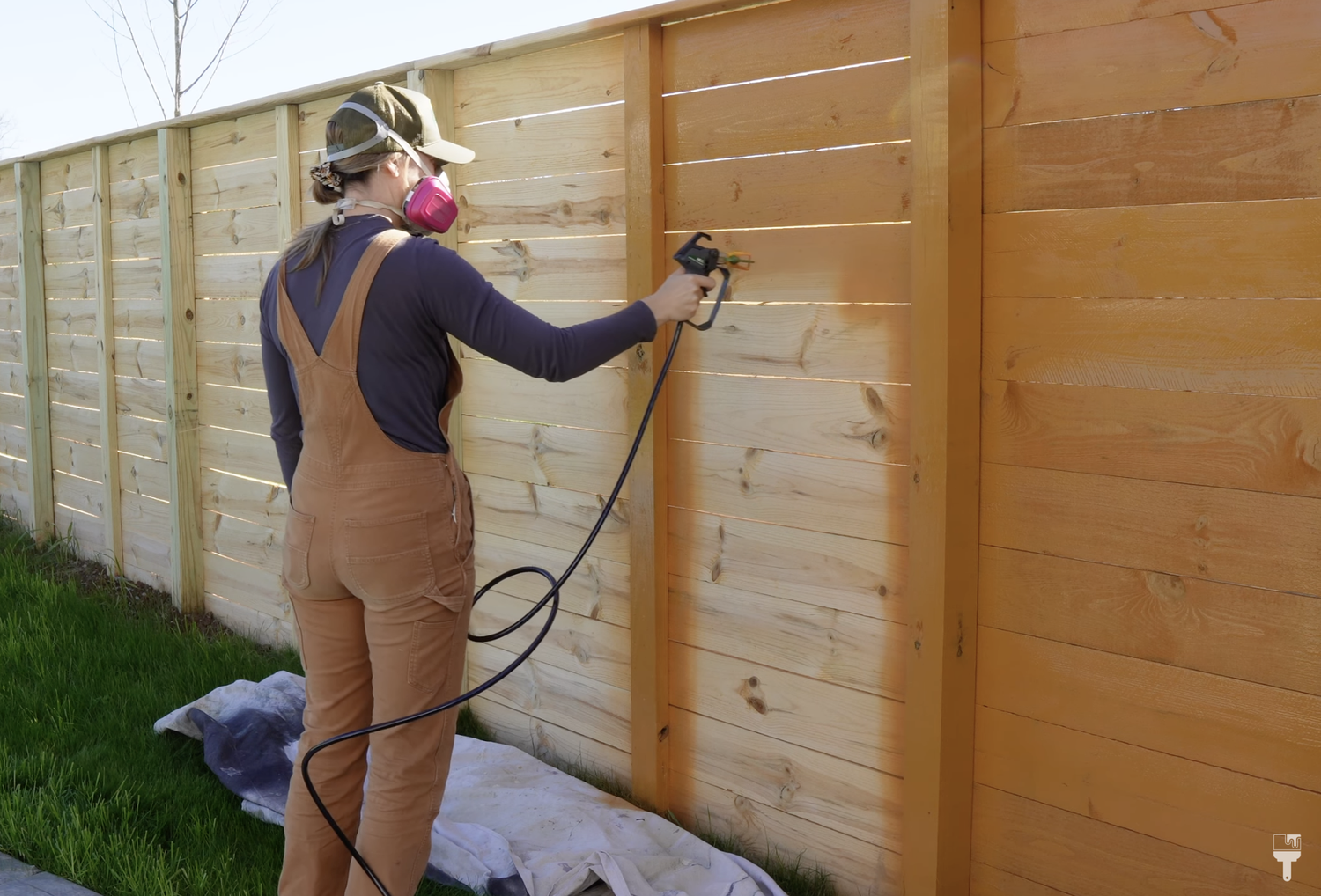 How I Took on the Ultimate DIY: Cleaning and Staining My Fence ...