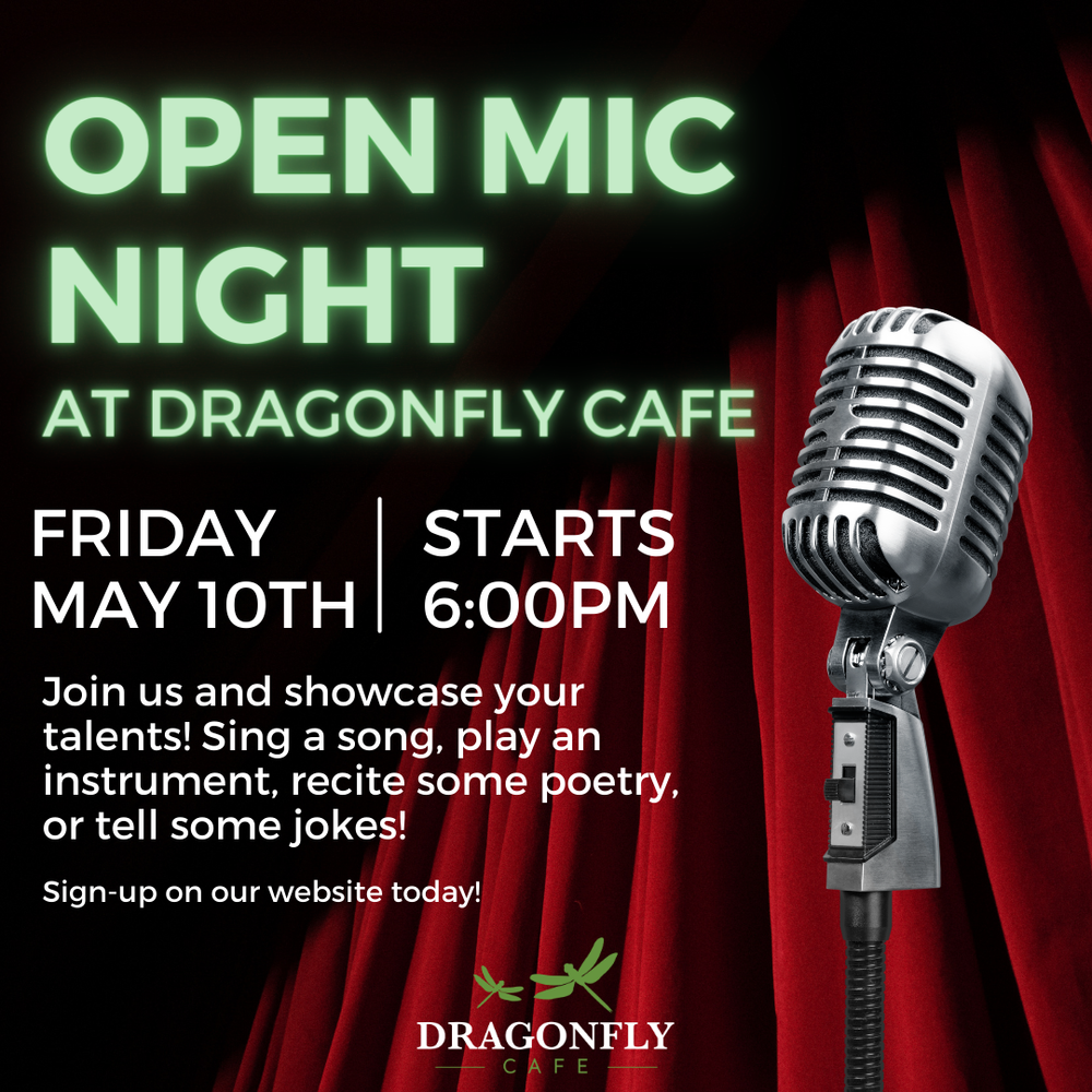 Monthly Events — Dragonfly Café