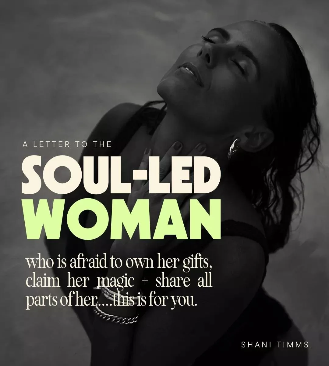 Shani Timms - Soul Led Business Coach + Creative Director