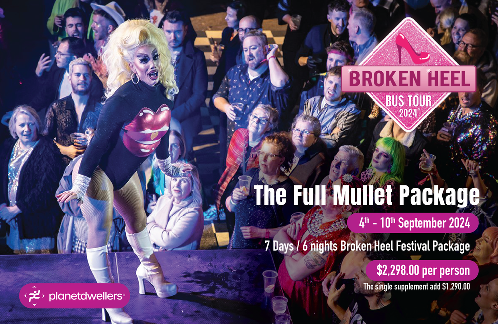 Broken Heel September 2024 - The Full Mullet Package — Planetdwellers