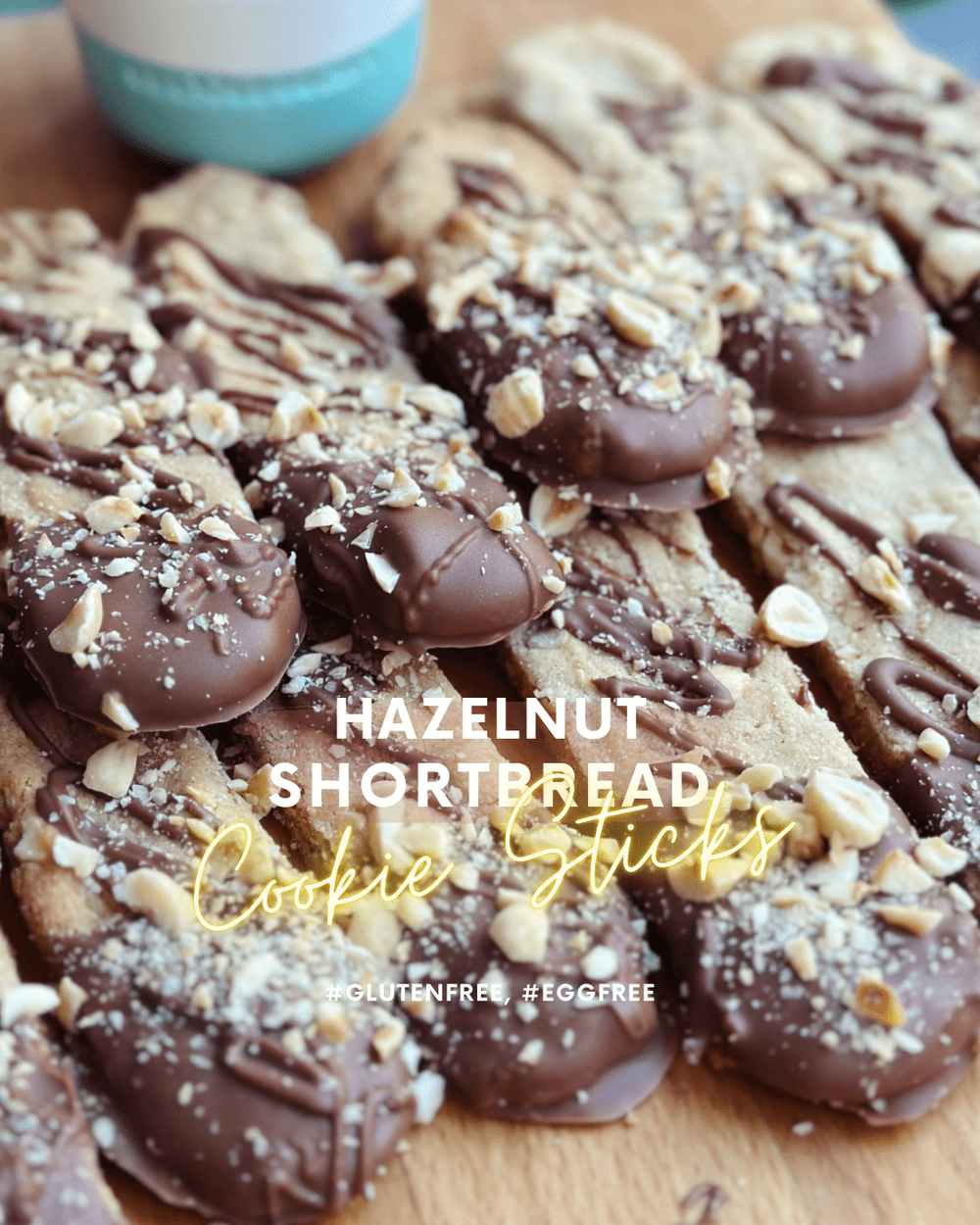 Hazelnut Shortbread Cookie Sticks — cookiebeacon.com