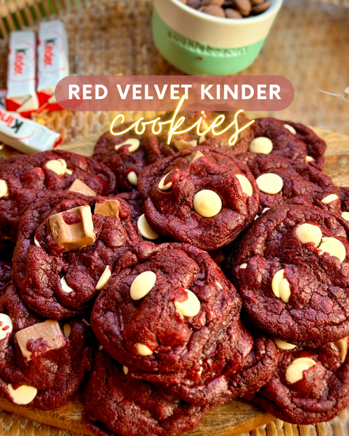 Red Velvet Kinder mini-Cookies — cookiebeacon.com
