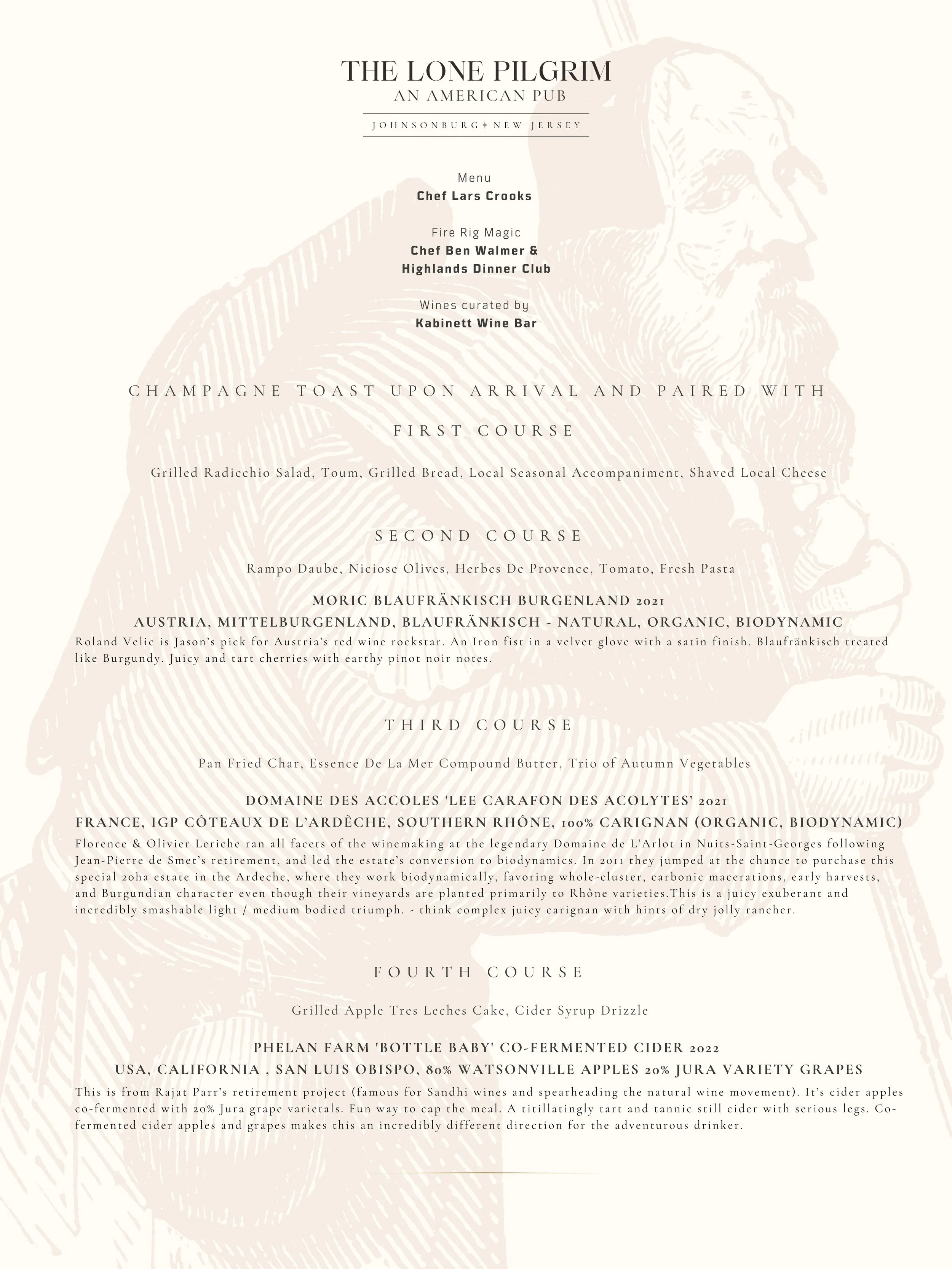 ticketed events — THE LONE PILGRIM