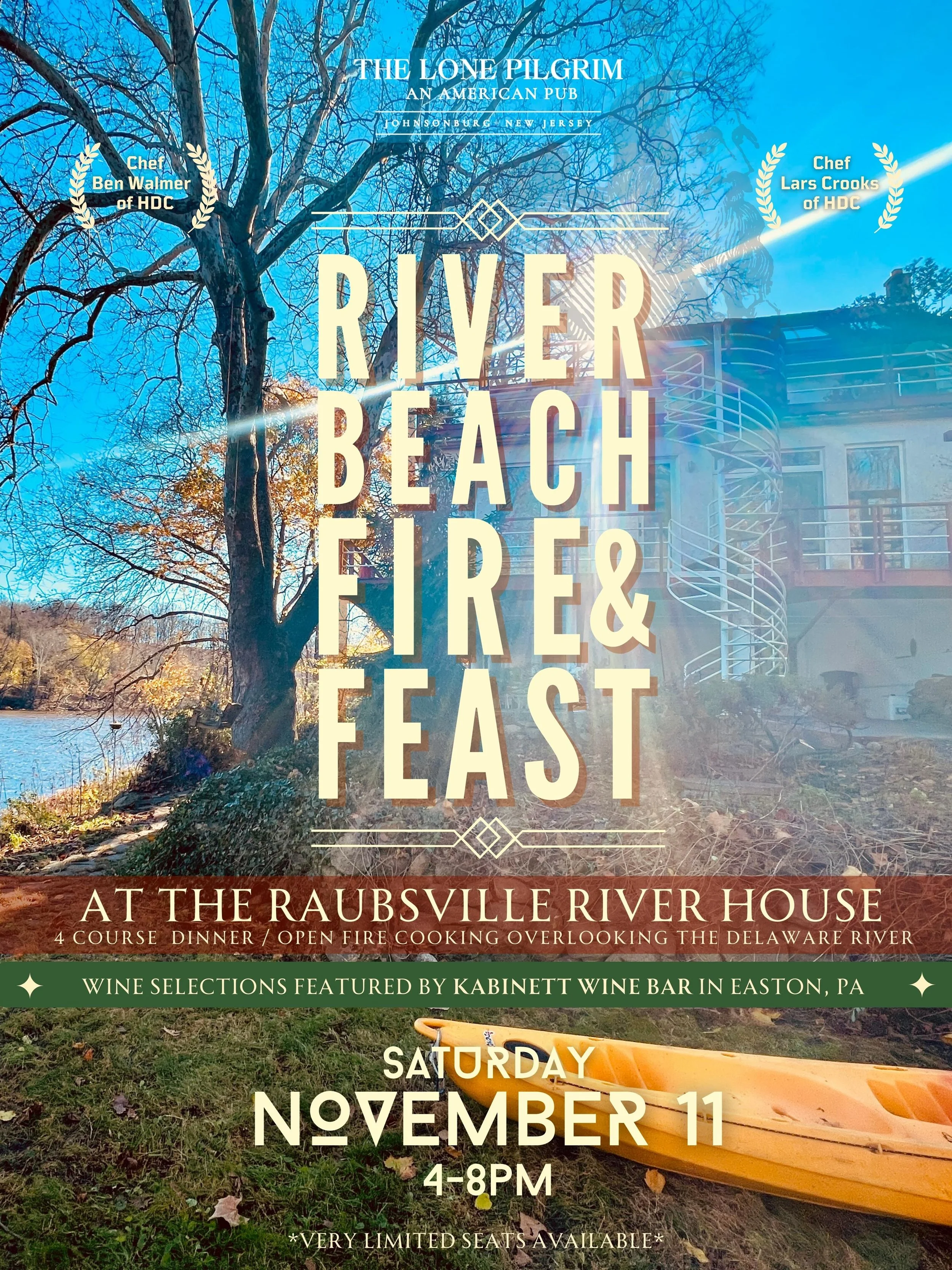 River Beach Fire & Feast — THE LONE PILGRIM