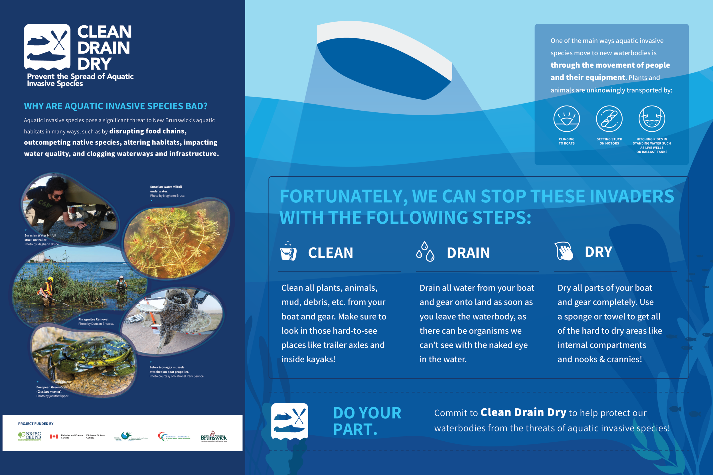 Clean Drain Dry — NBISC