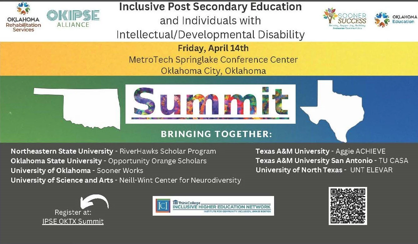 Oklahoma Inclusive Post Secondary Education Alliance
