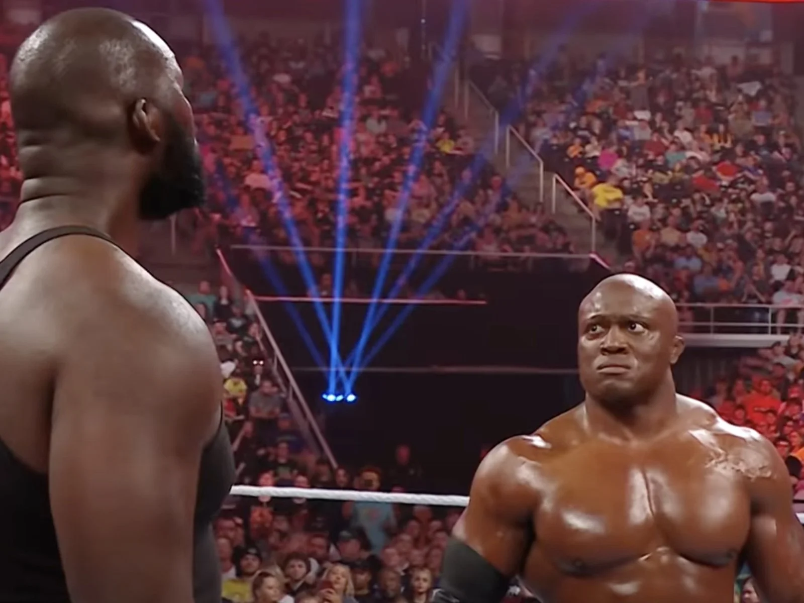 Here's a highlight reel of Bobby Lashley taking on giants — Attack The ...