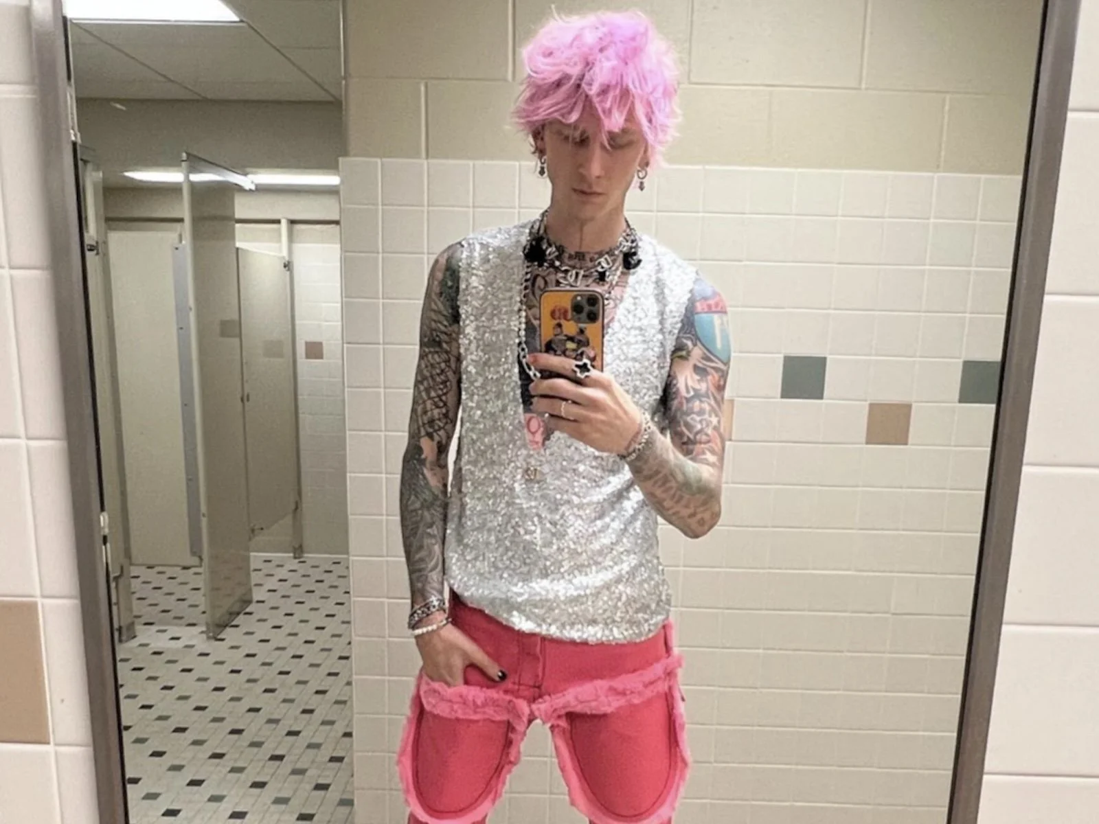 Machine Gun Kelly's pink flex is here to stay — Attack The Culture