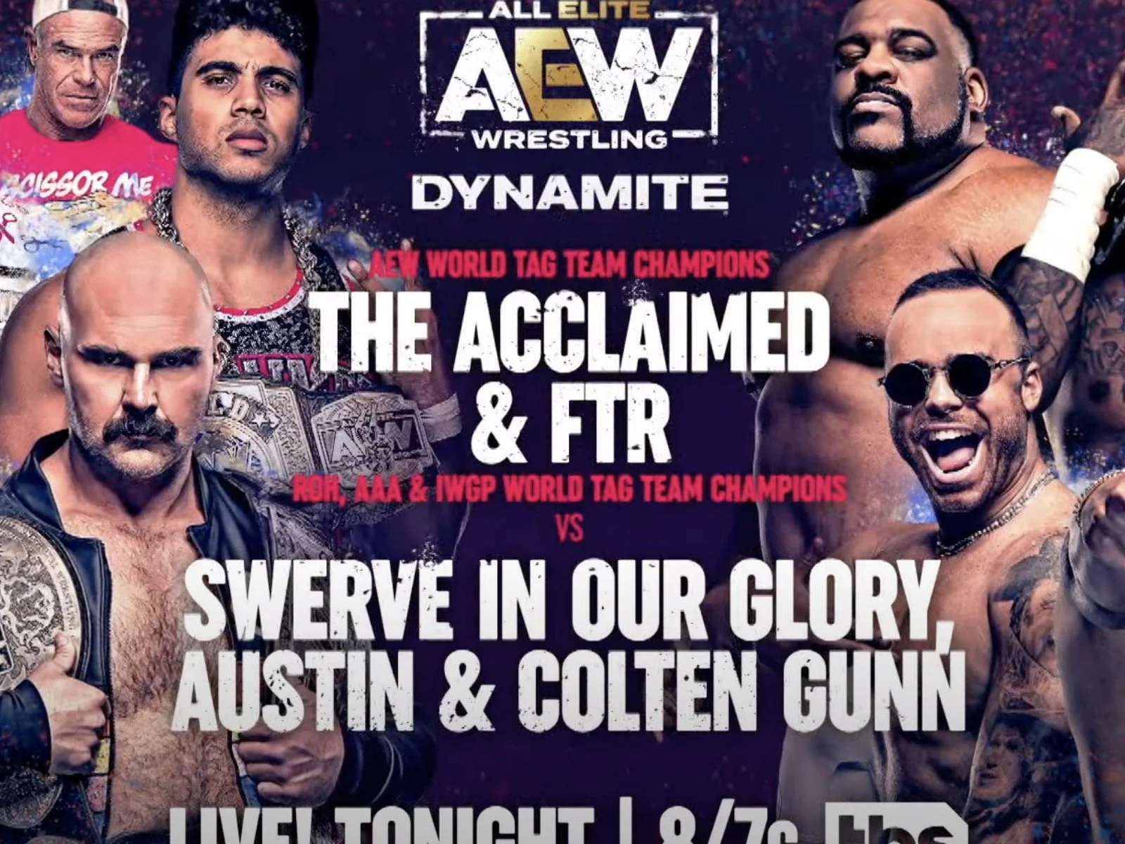 Here's your full All Elite Wrestling Dynamite line-up — Attack The Culture