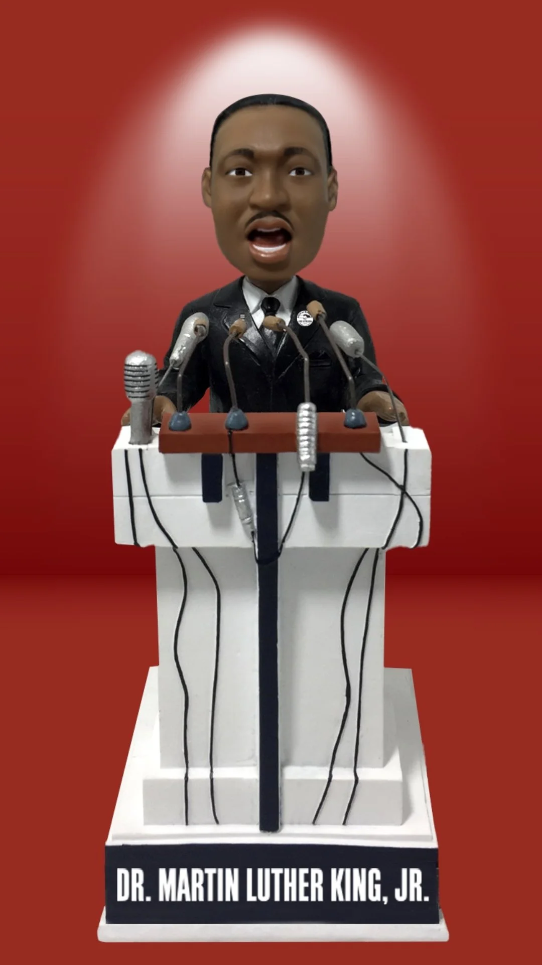 The first talking Dr. Martin Luther King Jr. bobblehead is an absolute ...