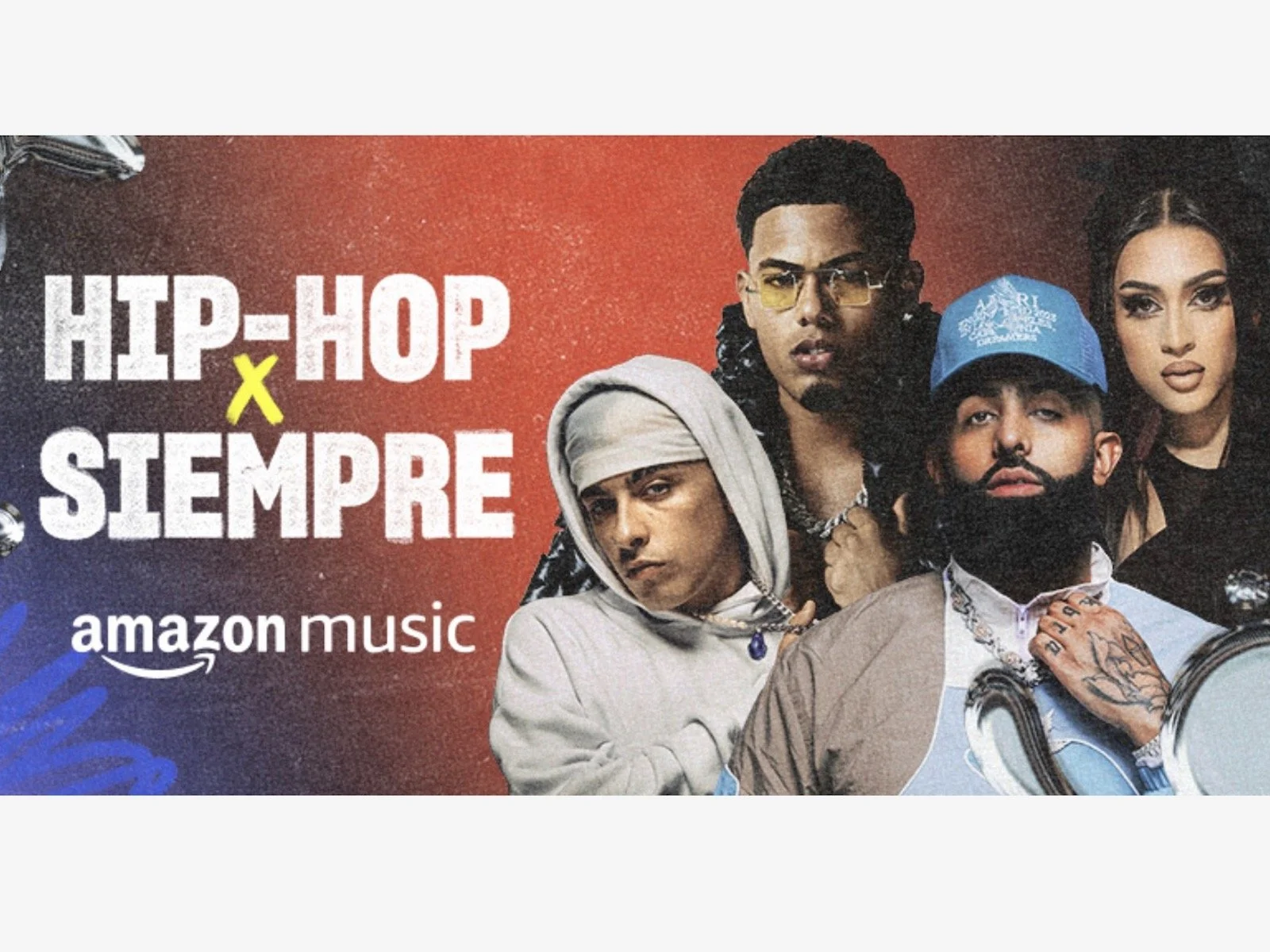 Amazon Music: Latin Hip-Hop is on full display with 'Hip-Hop X Siempre ...