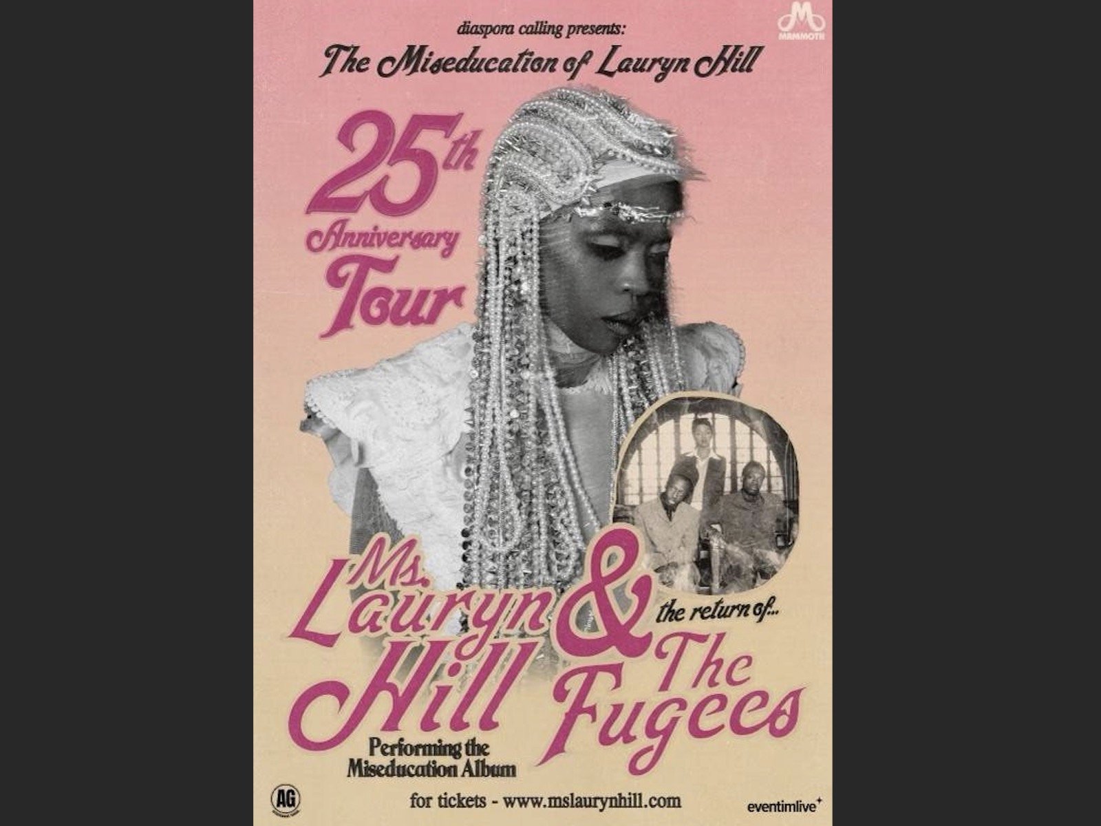 Lauryn Hill The Miseducation Of Lauryn Hill 25th Anniversary Tour Is