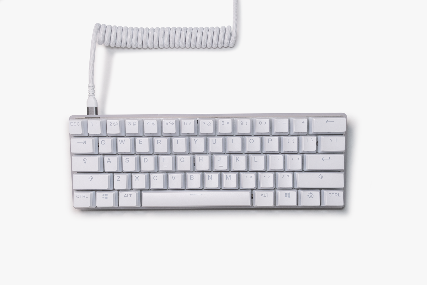 SteelSeries: All-white everything goals? Apex Pro Mini Prebuilt: Ghost ...