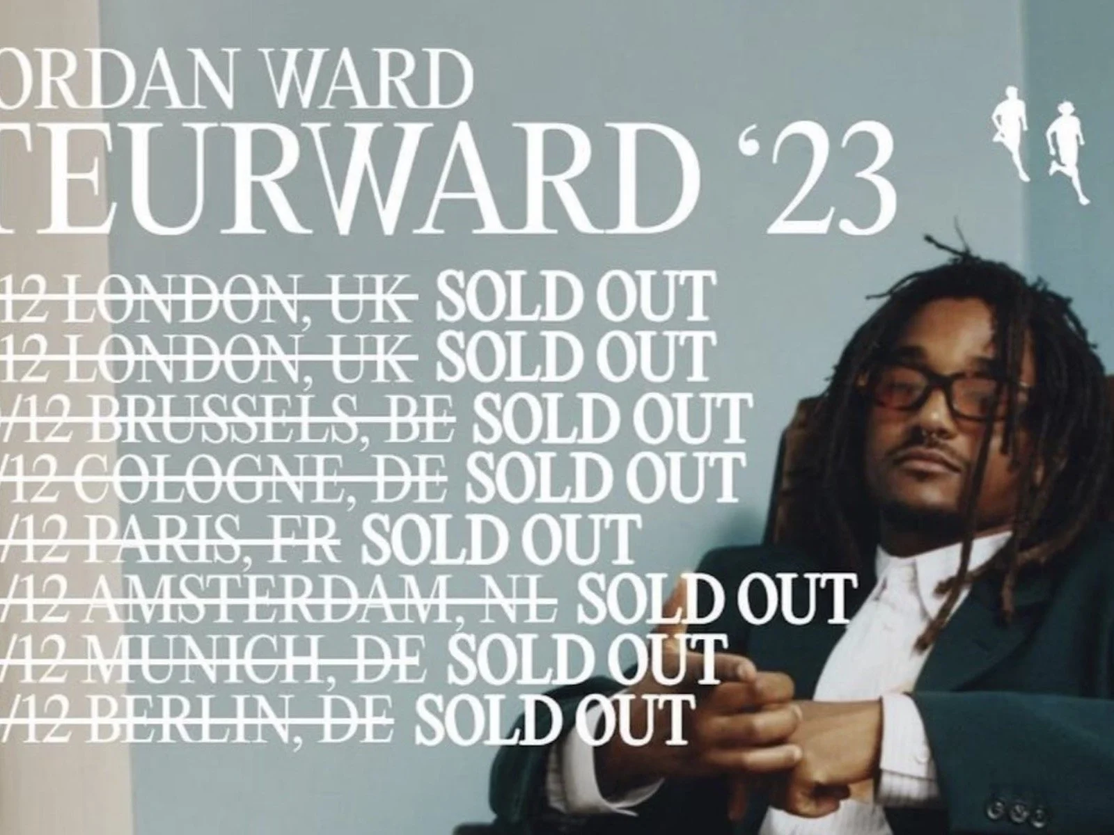 Jordan Ward: The 'Teurward '23' tour is officially sold out — Attack The Culture