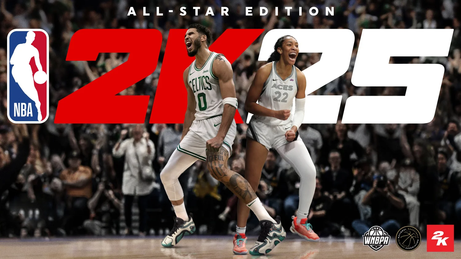 NBA 2K25: Of course Jayson Tatum and A'ja Wilson are gracing the new ...
