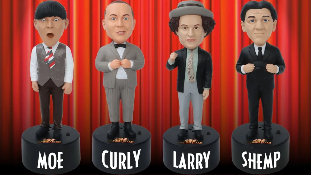 The Three Stooges: The iconic trio have their own limited-edition ...