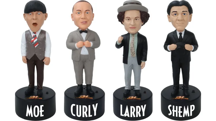 The Three Stooges: The iconic trio have their own limited-edition ...