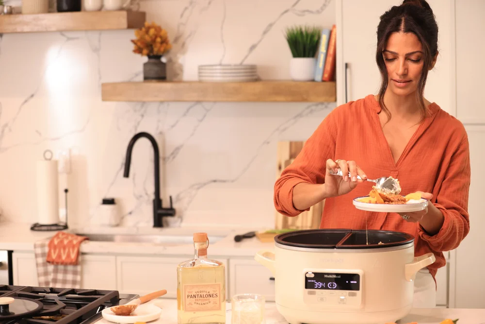 Crock-Pot: The stunner Camila Alves McConaughey is whipping up game day ...