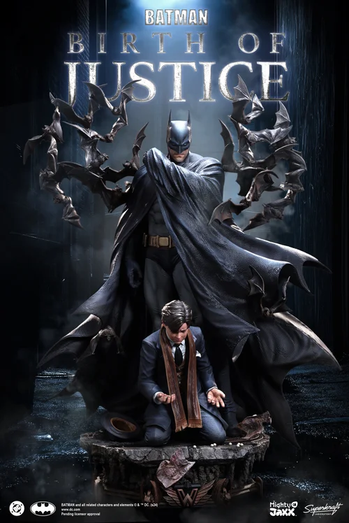 Mighty Jaxx: A must-own 'Batman: Birth of Justice by Superkraft ...