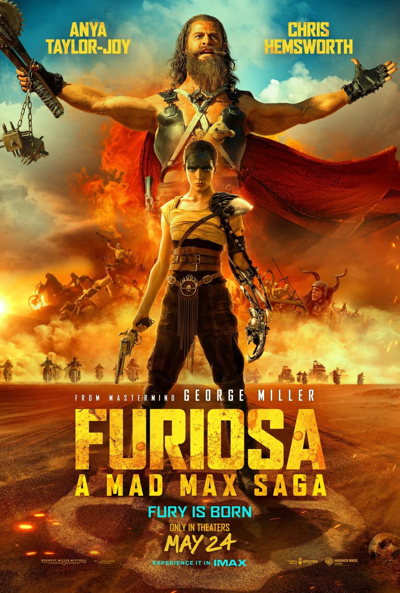 Furiosa: Here's the newest artwork for the 'Mad Max Saga' flick ...