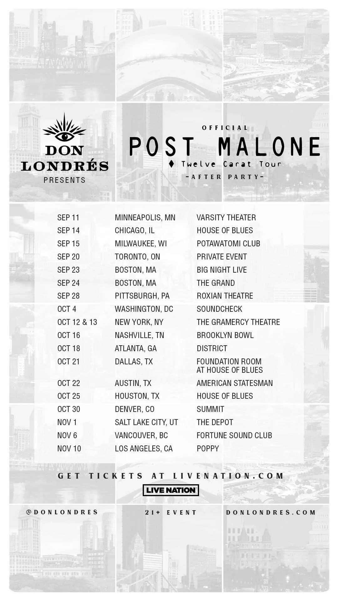 Post Malone even has his very own After Party celebration tour ...