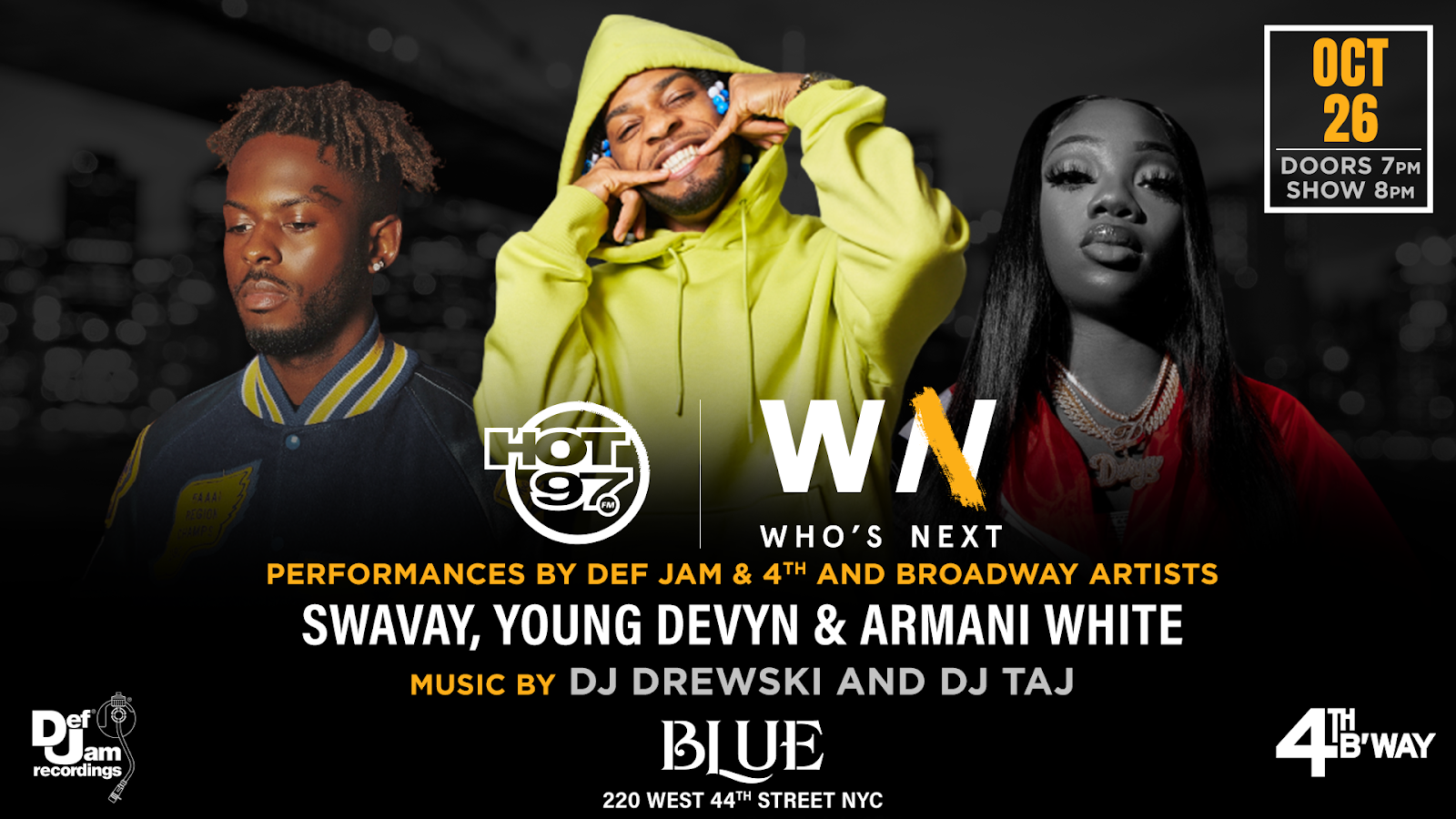 Young Devyn, Armani White and Swavay are pulling through for Hot 97's ...