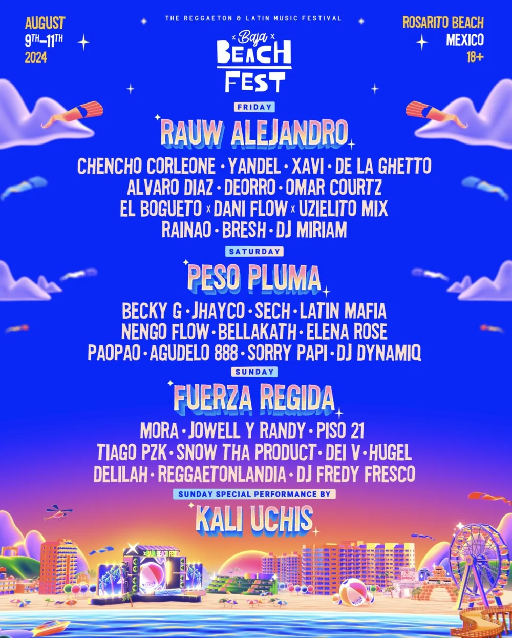 Baja Beach Fest: Your Reggaeton and Latin Music Festival comes loaded ...