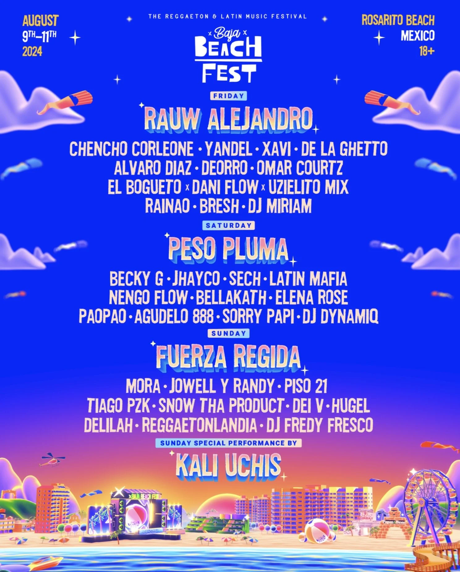 Baja Beach Fest: Your Reggaeton and Latin Music Festival comes loaded ...