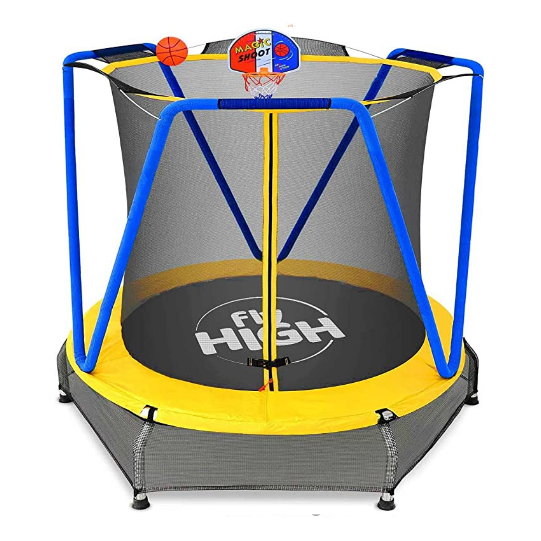 Trampolini elastici e salterelli per bambini — Uno Due Dieci