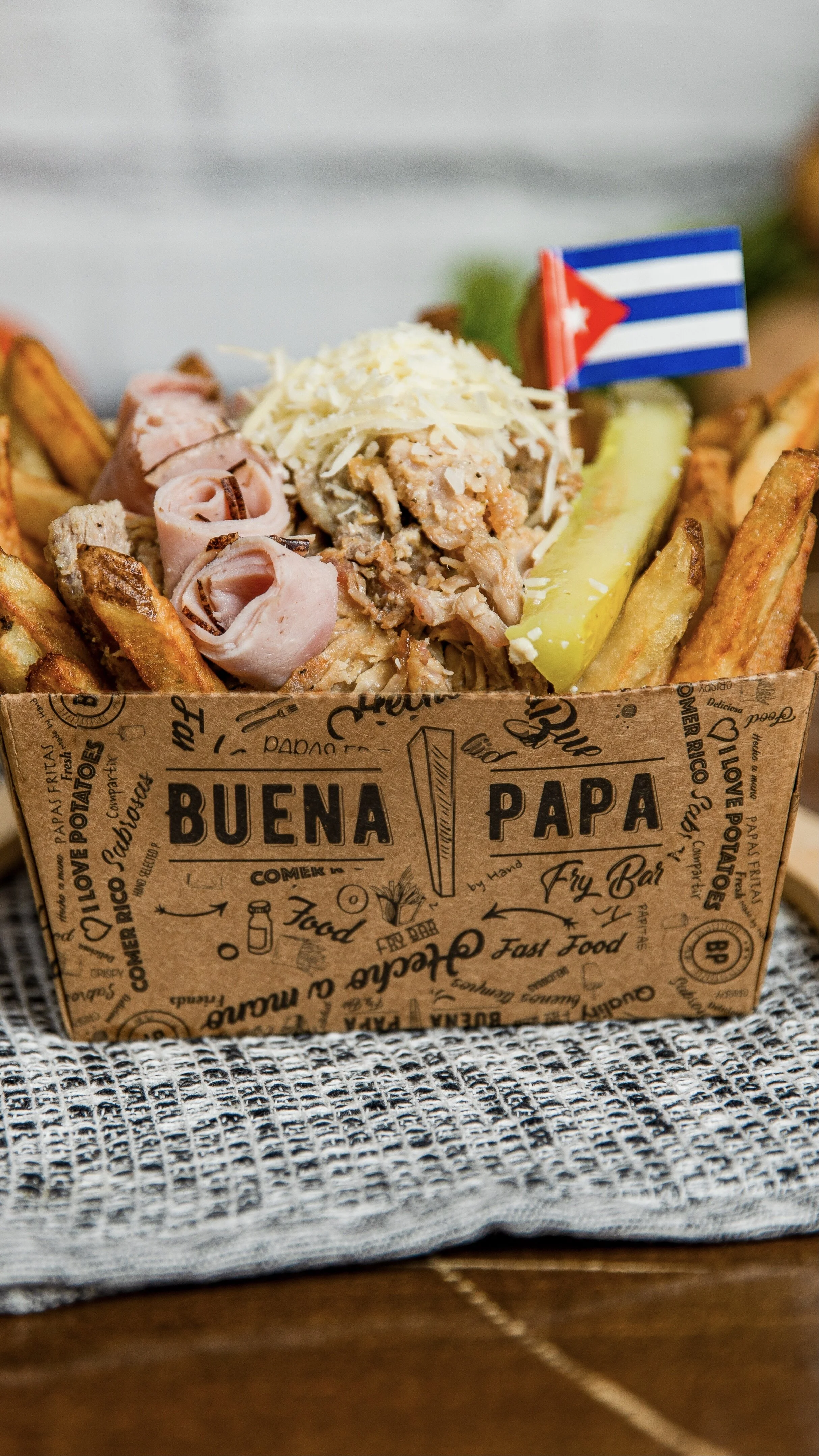 A Whole Meal On Fries