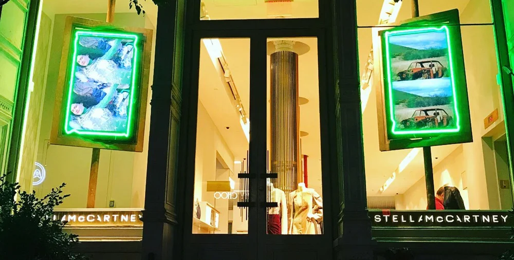 Stella McCartney // Fall Window Displays — Co-op Concept & Fabrication