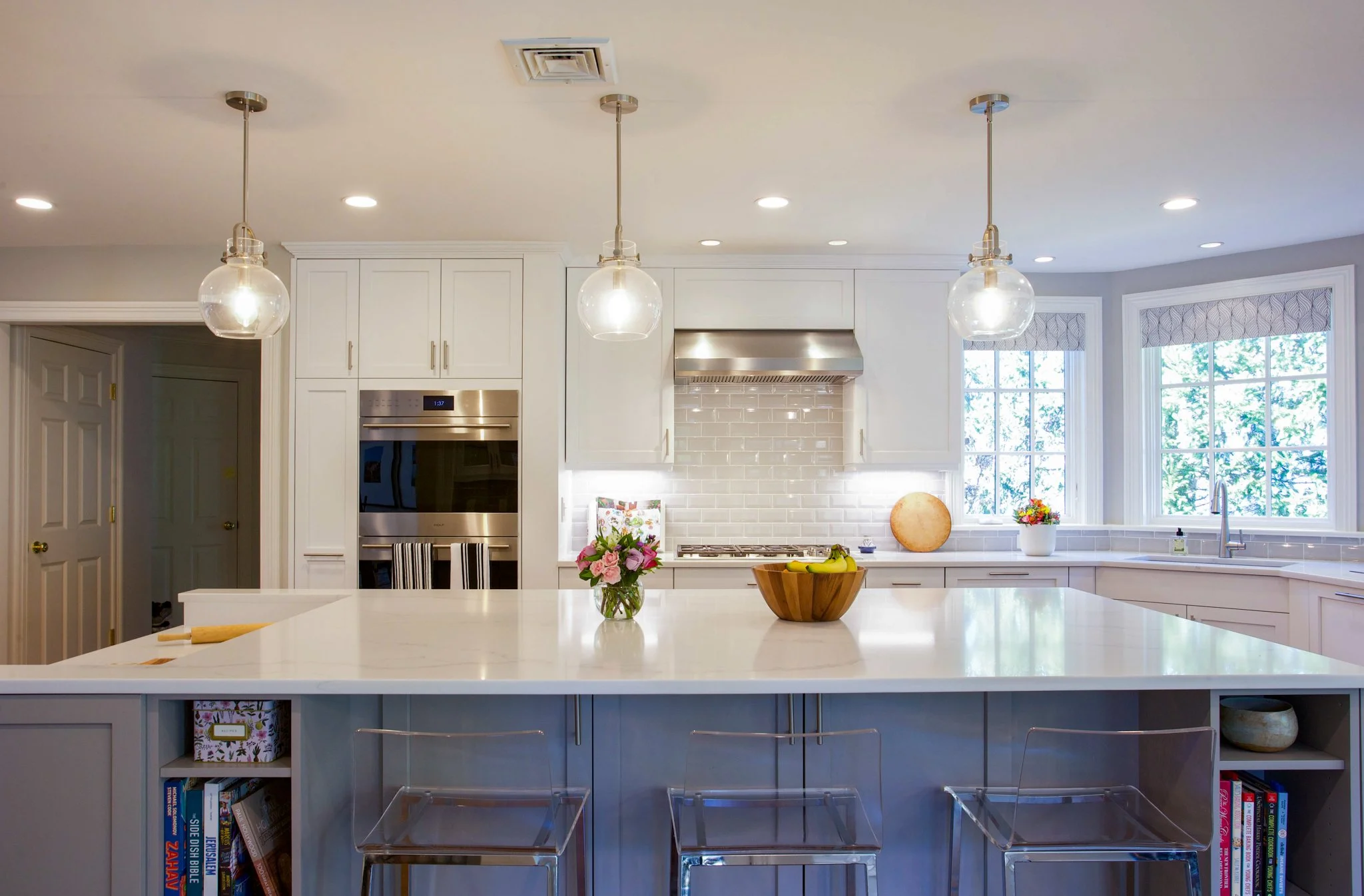 Bright White Baker’s Kitchen — Riemer Kitchens