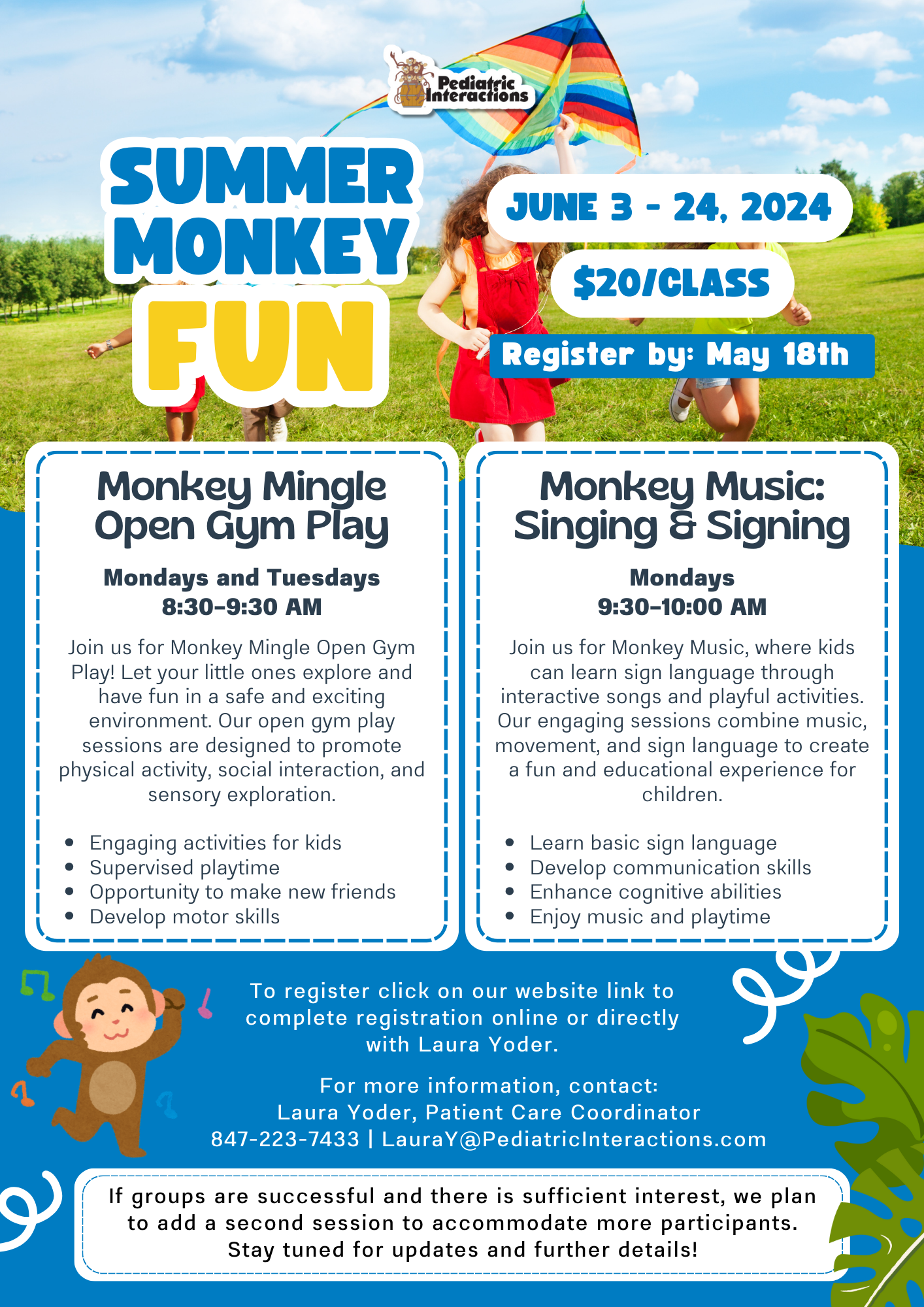 Summer Groups/Classes