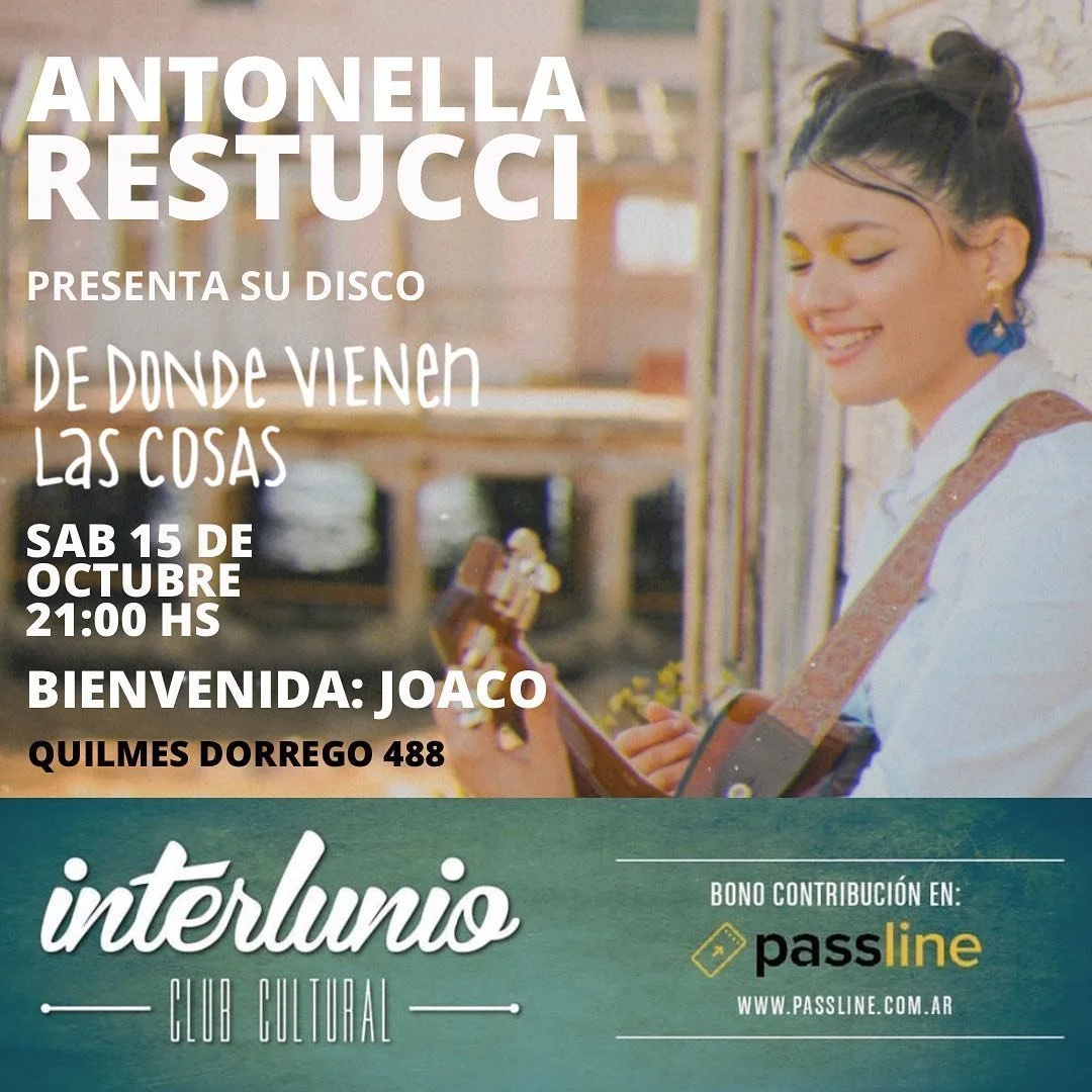 Antonella Restucci lanzó su primer EP: “De dónde vienen las cosas ...