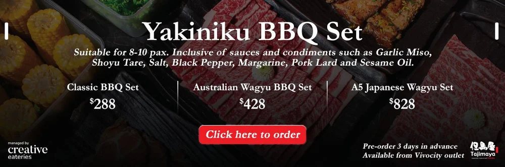 Japanese Food Delivery Singapore — Tajimaya Yakiniku