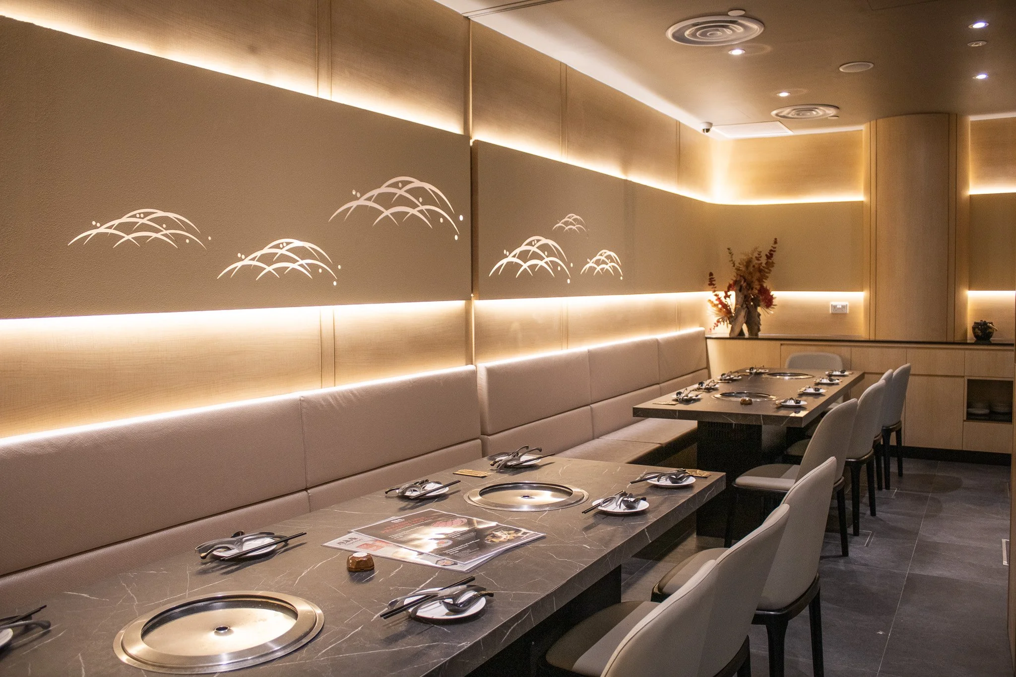 Private Rooms — Tajimaya Yakiniku