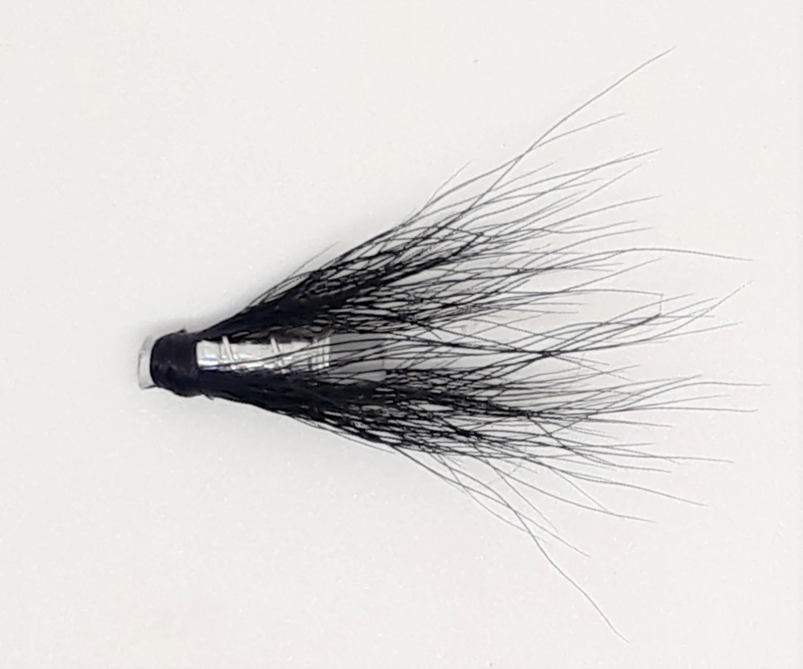 Silver Stoats Tail Micro Tube — Tweed Flies