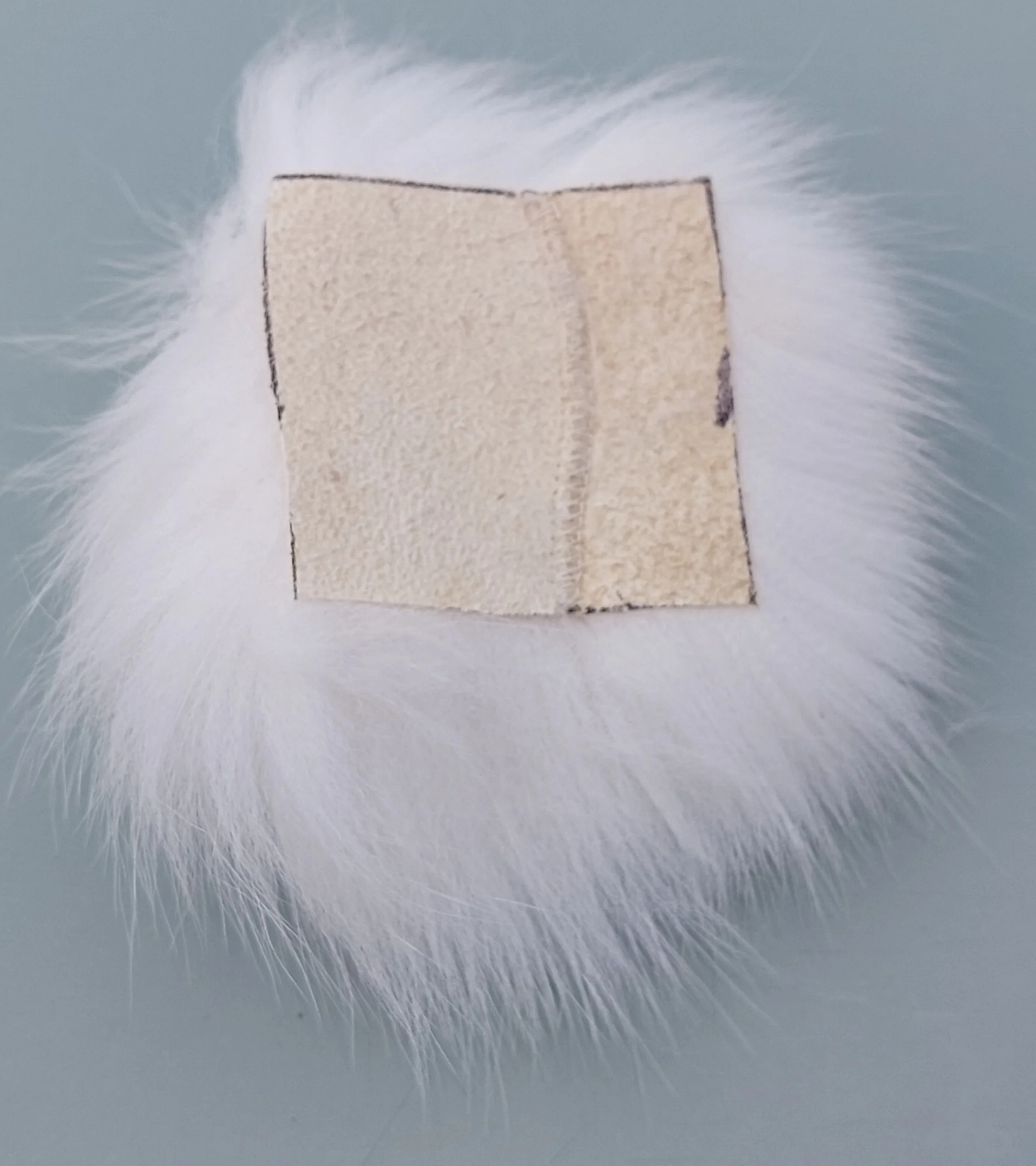 Silver Fox Body Fur — Tweed Flies