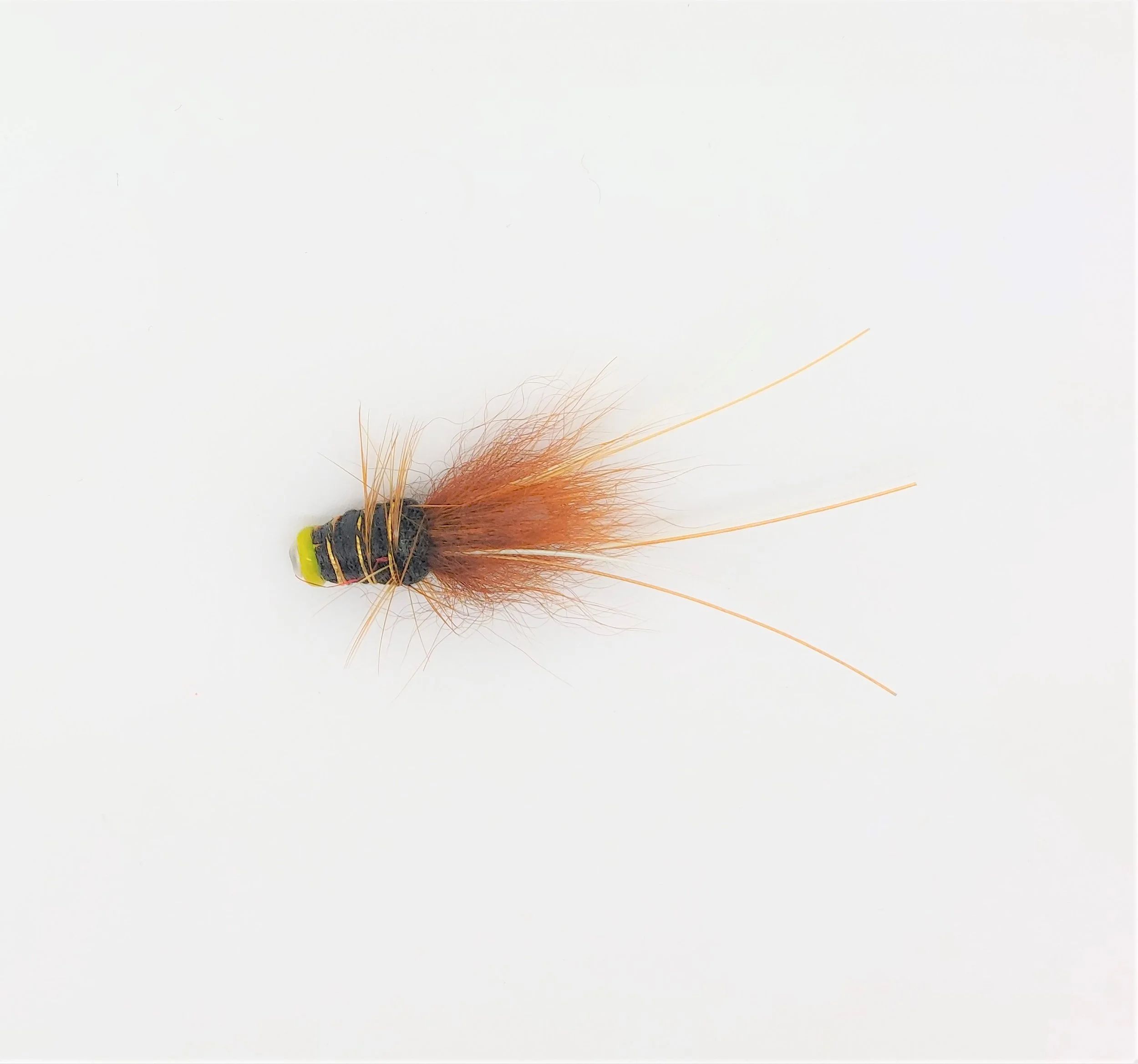 The Black Francis Salmon Fly I/2 inch copper tube — Tweed Flies