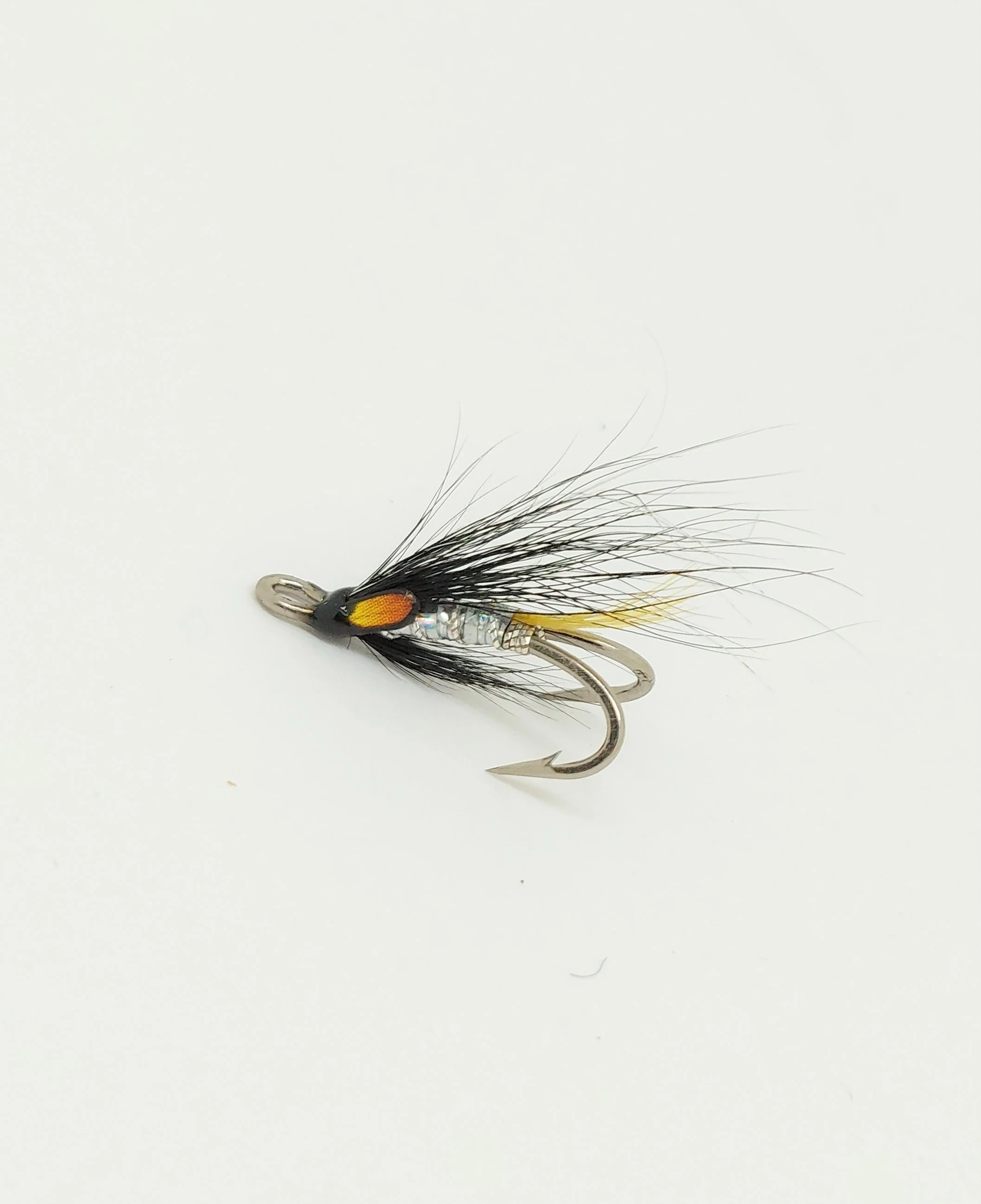 Silver Stoats Tail Double Salmon Fly — Tweed Flies