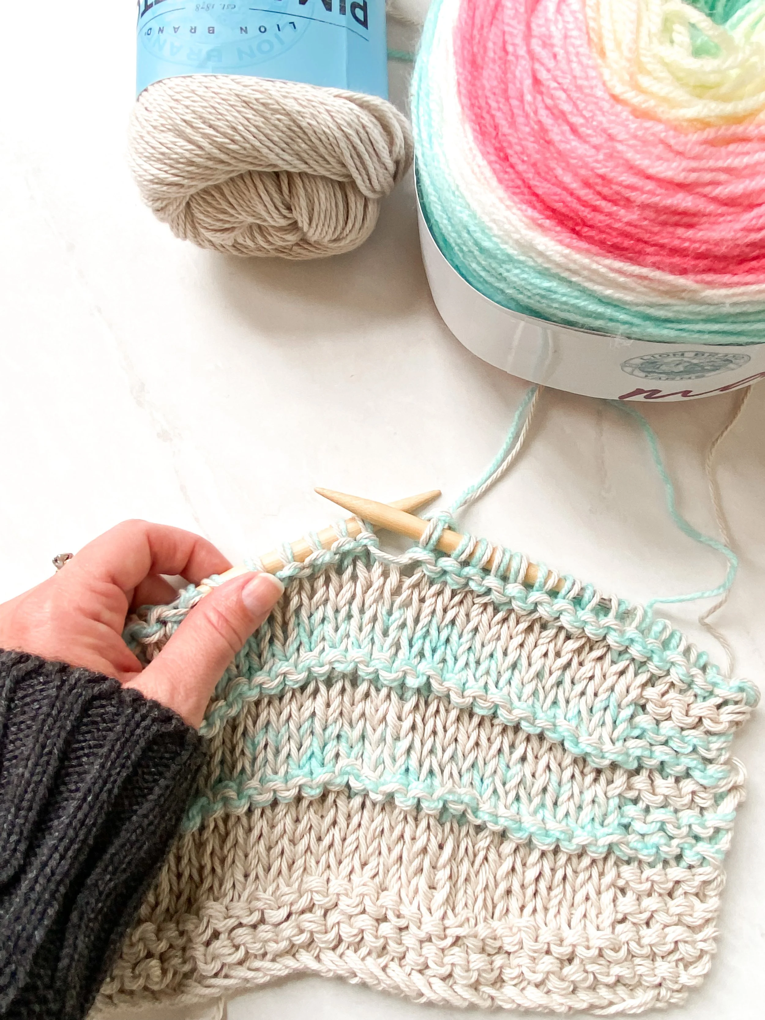 Rainbow Flow Throw — Whistle and Wool