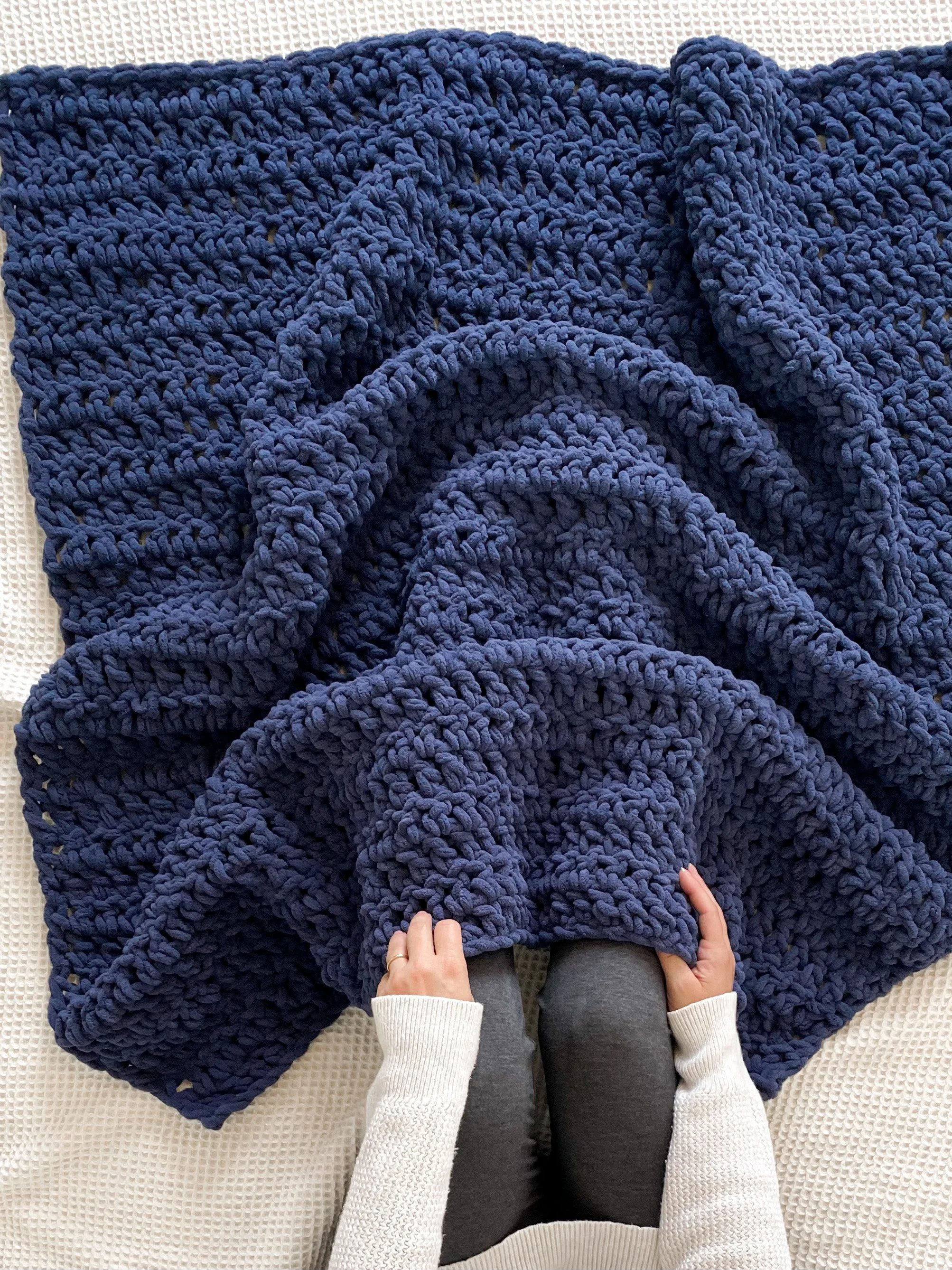 Easy Peasy DC Throw — Whistle and Wool