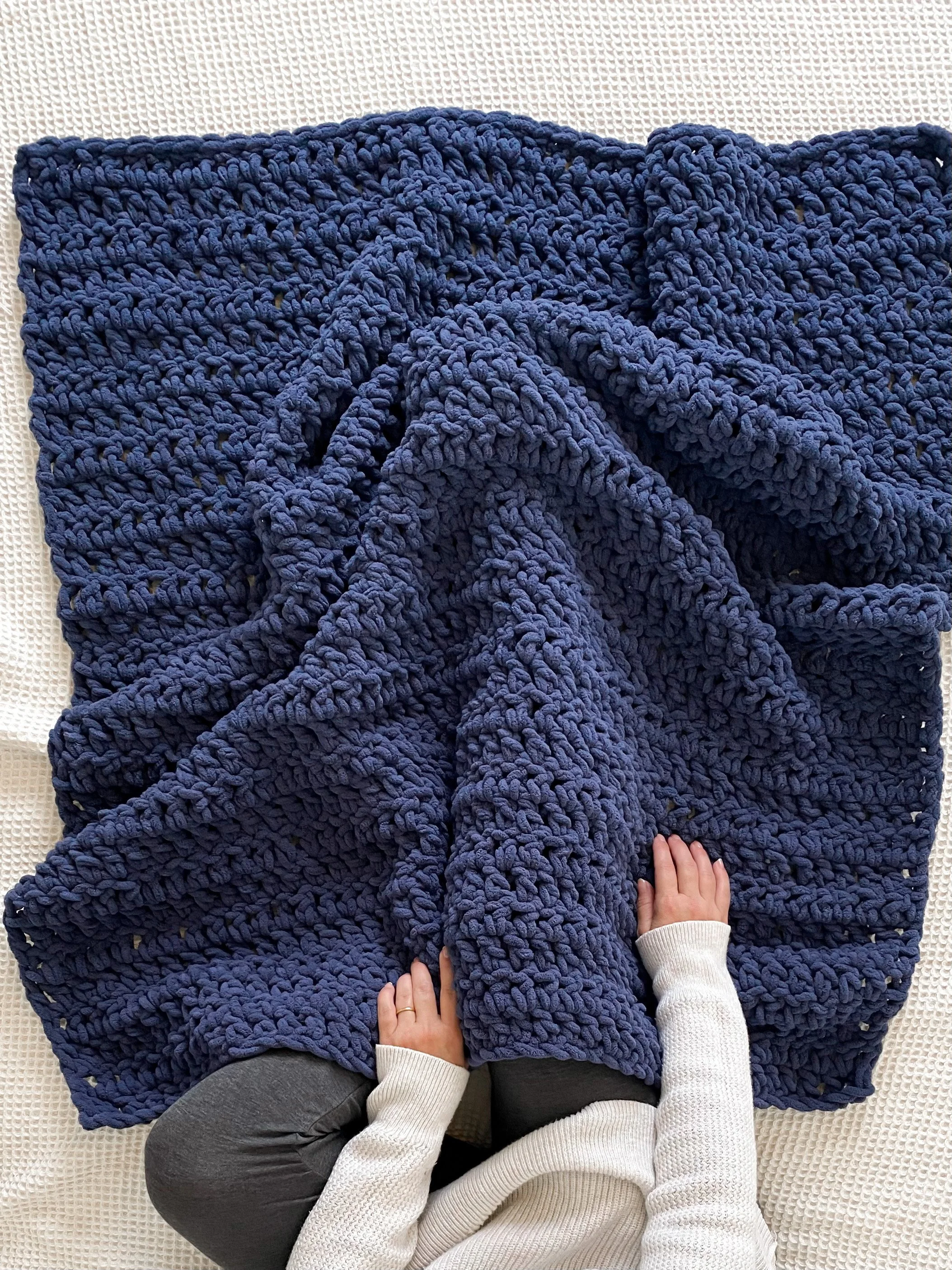 Easy Peasy DC Throw — Whistle and Wool