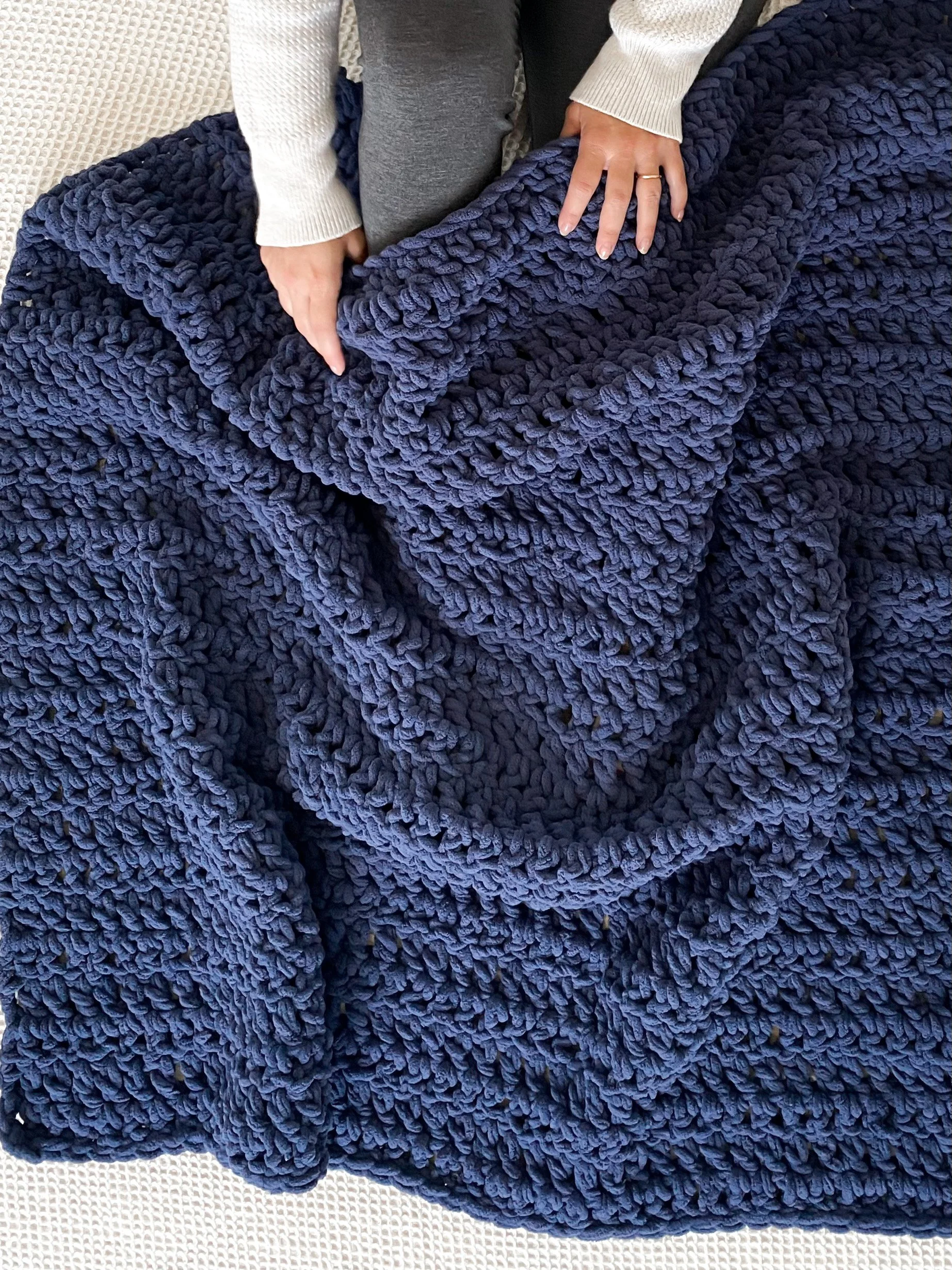 Easy Peasy DC Throw — Whistle and Wool